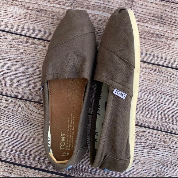 Toms | Shoes | Toms Classic Alpargata Gray Canvas | Poshmark